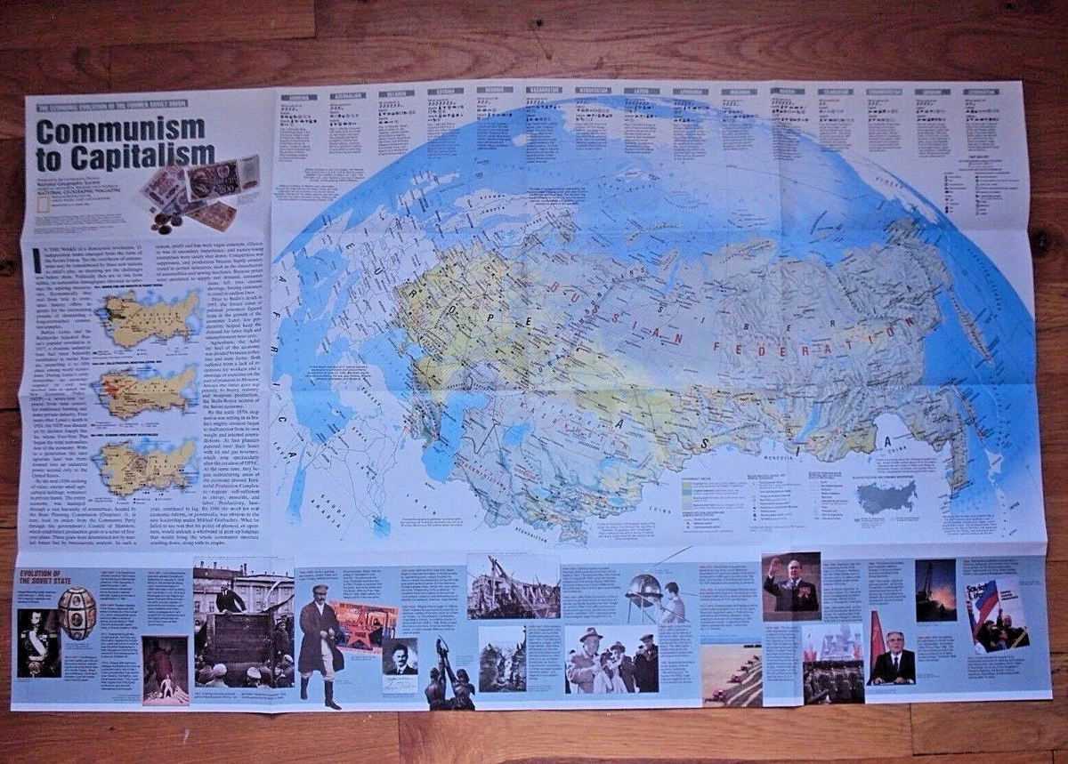Capitalism Vs Communism Map