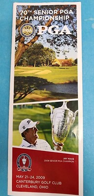 2009 SENIOR PGA Championship - Canterbury Golf Club Sat. Pairing Sheet ...