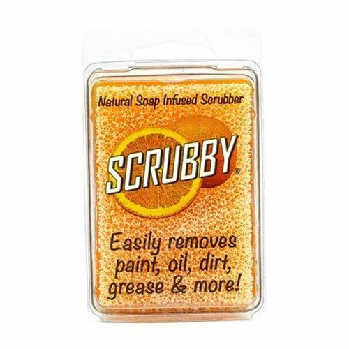 Scrubby Soap - Natural Soap Infused Scrubber (Lemon, Lemon Lime, Orange ...