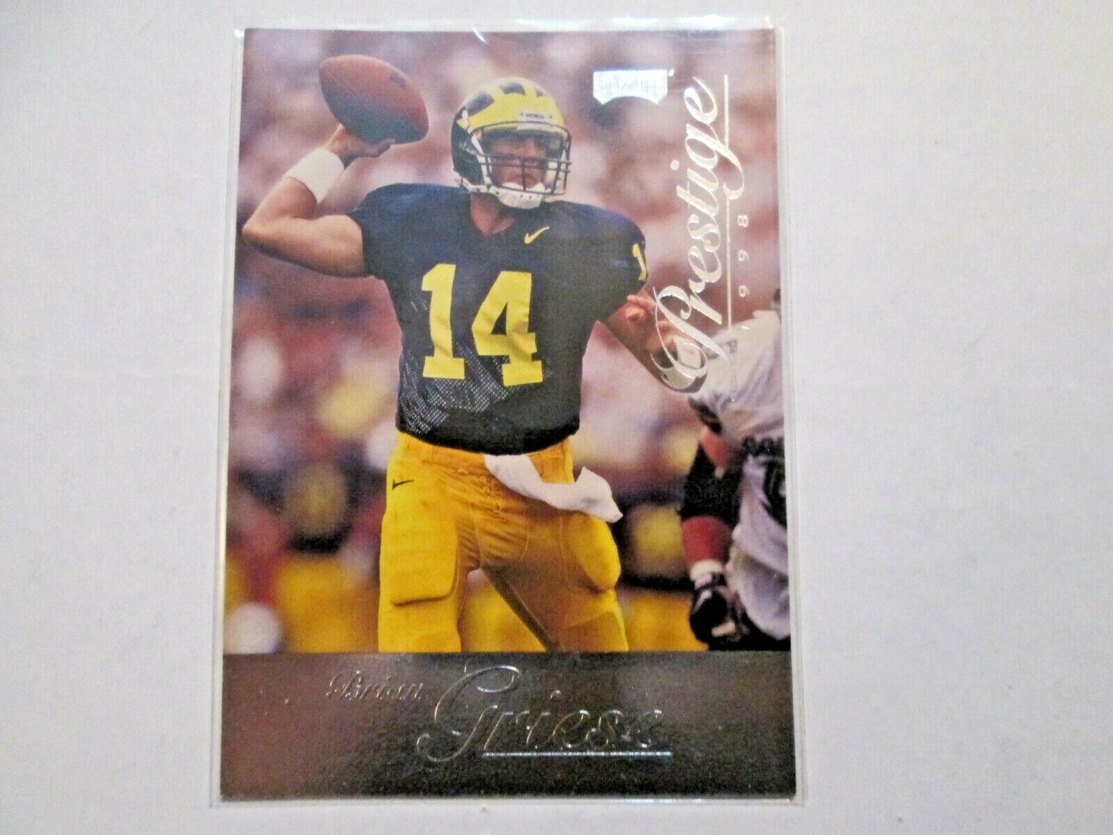 1998 Playoff Prestige Brian Griese Michigan Wolverines Rookie | eBay