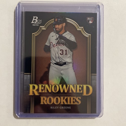 2023 Bowman Platinum Renowned Rookies Riley Greene RR-4 Rookie RC ...