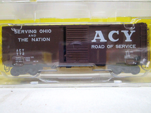 Kadee HO Scale ACY 40' PS1 Box Car 6' Youngstown Door NOS Sealed 4041 ...