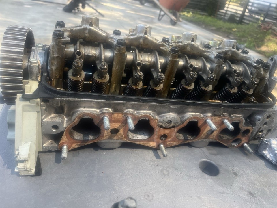 1996-2000 Honda Civic D16Y8 Cylinder Head SOHC VTEC P2J Ek Eg Oem Del ...