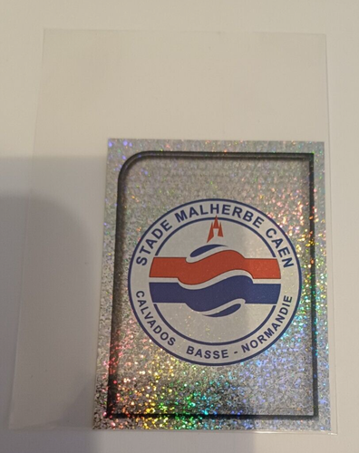 Image Sticker Vignette Cromo ECUSSON Badge Logo n°556 CAEN PANINI FOOT ...