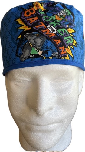 DC Comics Batman & Joker Chains Scrub Hat Chemo Cap | eBay