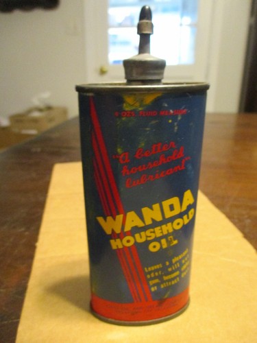 Wanda 4oz Household Oil can lead top oiler Cato Oil & Grease Co ...