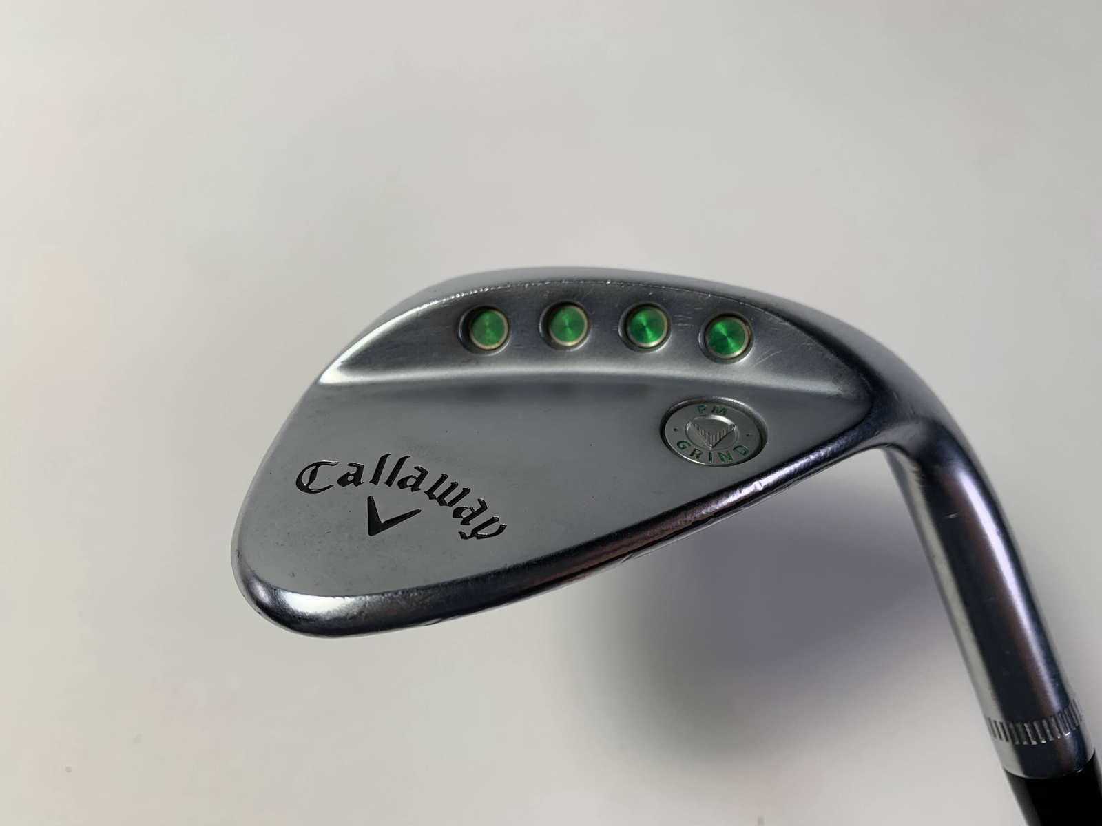 Callaway PM Grind 19 Chrome Wedge 58* 12 KBS Hi-Rev 2.0 Wedge Steel ...