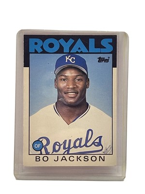 1986 Topps Traded Rookie Card #50T Bo Jackson Mint | eBay
