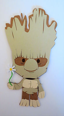 Guardians of The Galaxy Groot Paper Die Cut Scrapbook Embellishment | eBay
