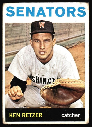 1964 Topps Ken Retzer #277 Washington Senators | eBay