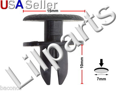 Rear Door Trim Clip Luggage Compartment Retainer Toyota 90467-07059-22 ...