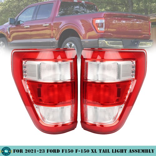Pair Set Right + Left Rear Tail Light Assembly For 2021-2023 Ford F150 ...