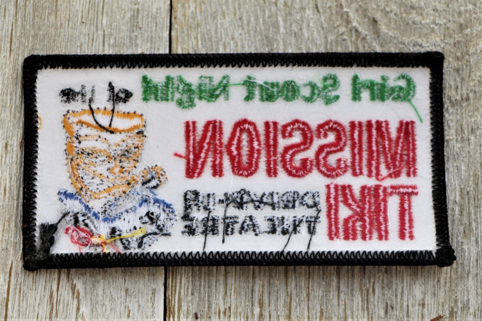 Girl Scout Drive In Movie Fun Patch, California Mission Tiki Drive In ...