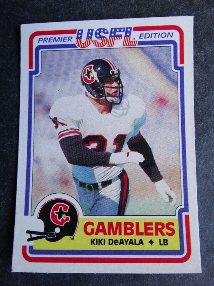 1984 Topps USFL Football Cards Complete Your Set You U Pick From List 1 ...