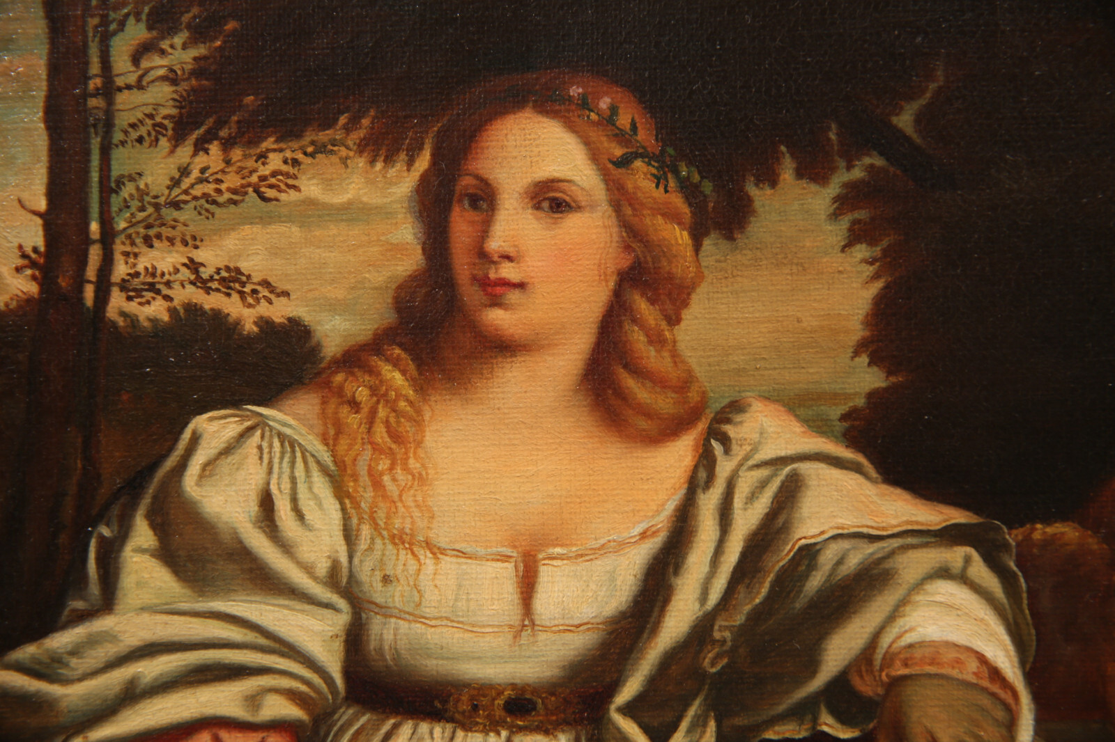 Reproduction of Italian Renaissance Old Master Titian "Sacred and ...