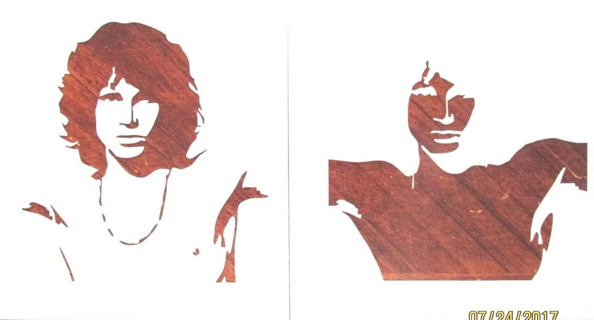Jim Morrison The Doors Stencil