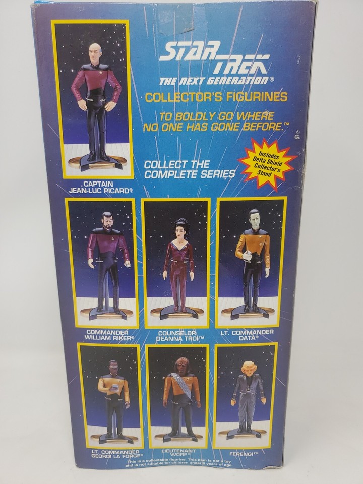 Star Trek the Next Generation Collector's Figurines Bundle (5) | eBay