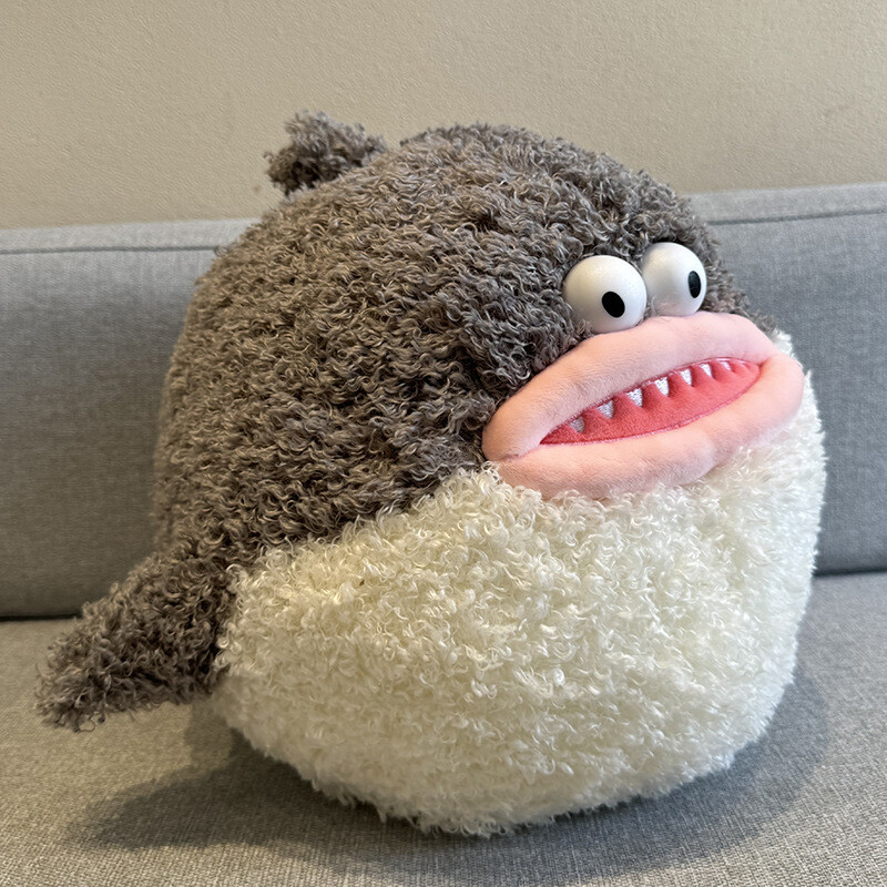 Lovely Round Whale Stuffed Animal Shark Plushie Gift 40cm | eBay