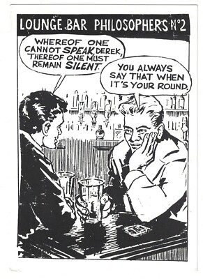 BIFF•Lounge Bar Philosophers•4x6 POSTCARD | eBay