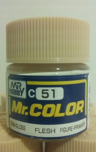 GSI Creos Gunze Mr Hobby Color Lacquer C51 Flesh Paint 10ml for sale ...