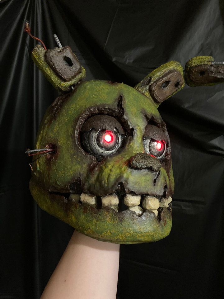 Five Nights at Freddy's Springtrap Custom Foam Latex Prop Replica ...