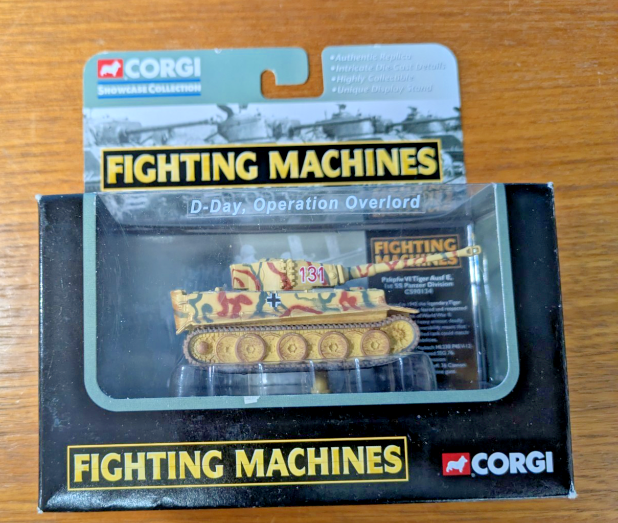 Corgi Fighting Machines D-Day Operation Overlord VI Tiger Ausf E 1st SS ...