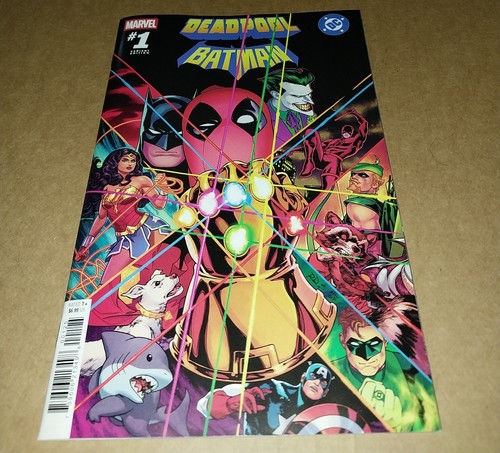 DEADPOOL BATMAN #1 INFINITY GAUNTLET #1 HOMAGE CVR MARVEL / DC 2025 ...