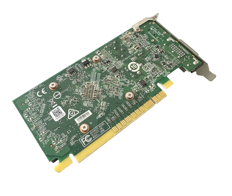 Dell AMD Radeon LOW PROFILE 2GB GDDR5 PCIE 3.0 Graphics Card (109 ...