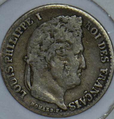 France 1841 Louis Phillipe I 1/4 Franc 290581 combine shipping | eBay