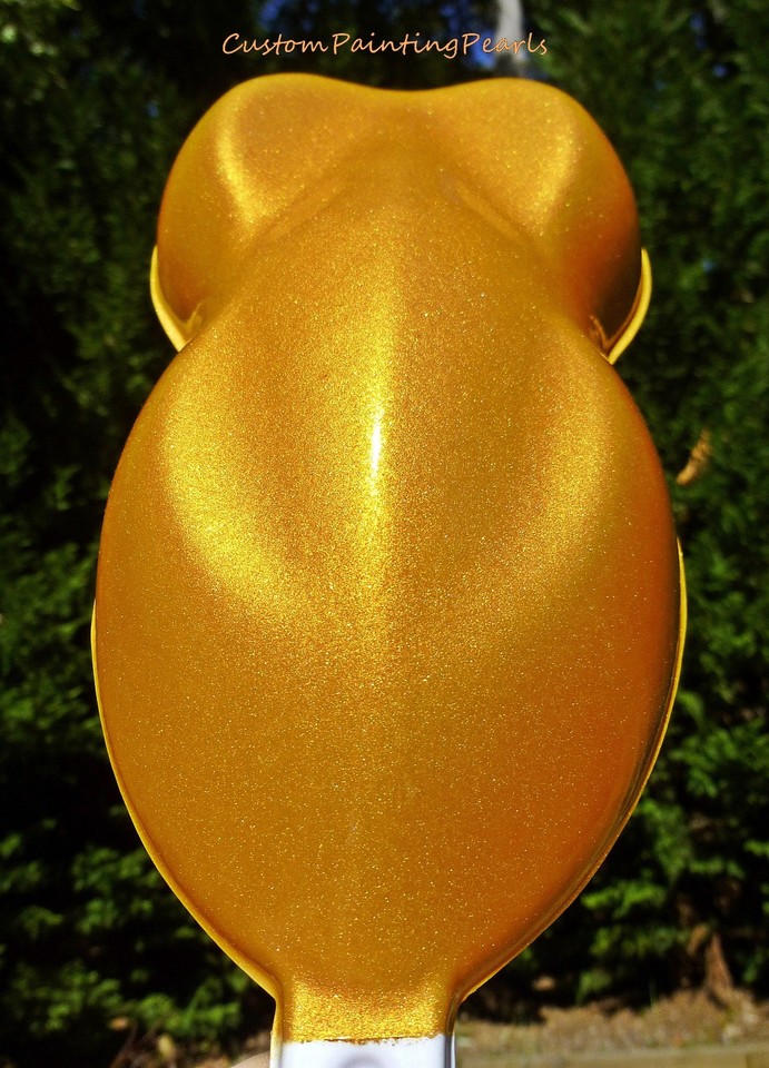 Bronx Gold Pearl Pigment Auto Paint Gloss Lacquer Urethane Dupont PPG ...