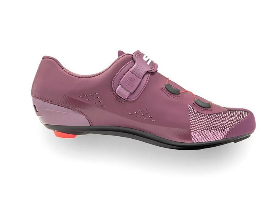 SIDI GENIUS 10 KNIT –PURPLE- CARBON SOLE – ROAD CYCLING SHOES – FREE US ...