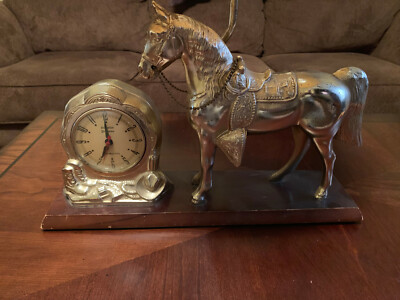 Vintage 1950's Roy Rogers Clock with Lamp | eBay