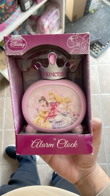 Disney Princess Crown Top Alarm Clock | eBay