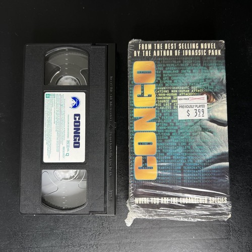 Congo (VHS, 1995) With Seal On It - Picture 1 of 2