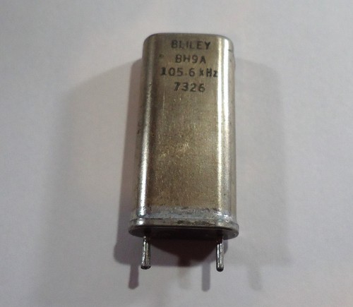 HC-13/U - 105.6 KHz Radio Crystal - .050 Pins - Bliley | eBay