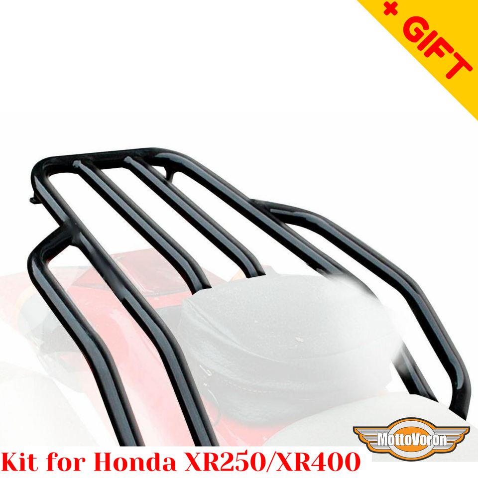 For Honda XR 400 Rear rack XR250 Headlight protector Guard XR400R Kit ...