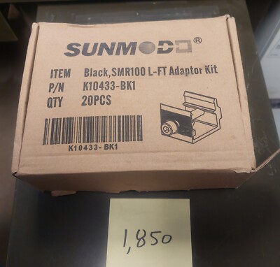 Sunmodo K10433-BK1 box of 20 clamps SMR100 L-FT adapter kit | eBay