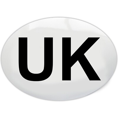 UK Sticker Vehicle Sticker Plate Europe Travel Car Caravan Motorhome ...
