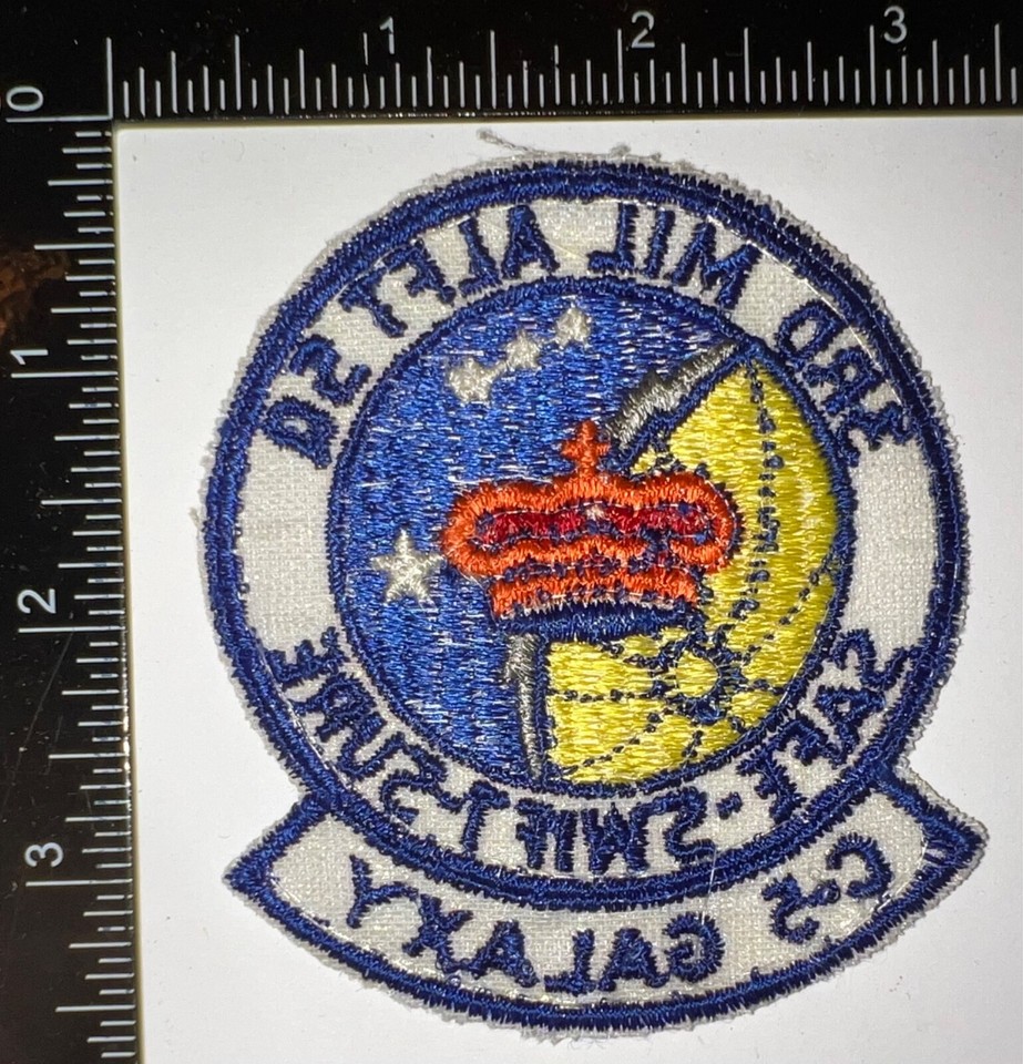 USAF US Air Force 3rd Military Airlift Squadron C-5 Galaxy Patch | eBay