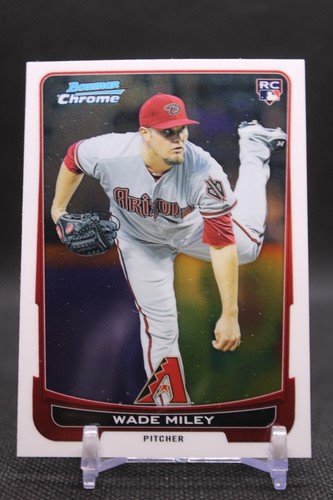 Wade Miley #159 2012 Bowman Chrome Arizona DiamondbacksRC Rookie | eBay