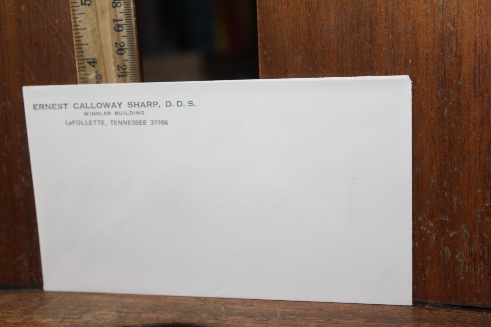 1960's Envelope Ernest Calloway Sharp DDS Winkler Building LaFollette TN Dentist | eBay