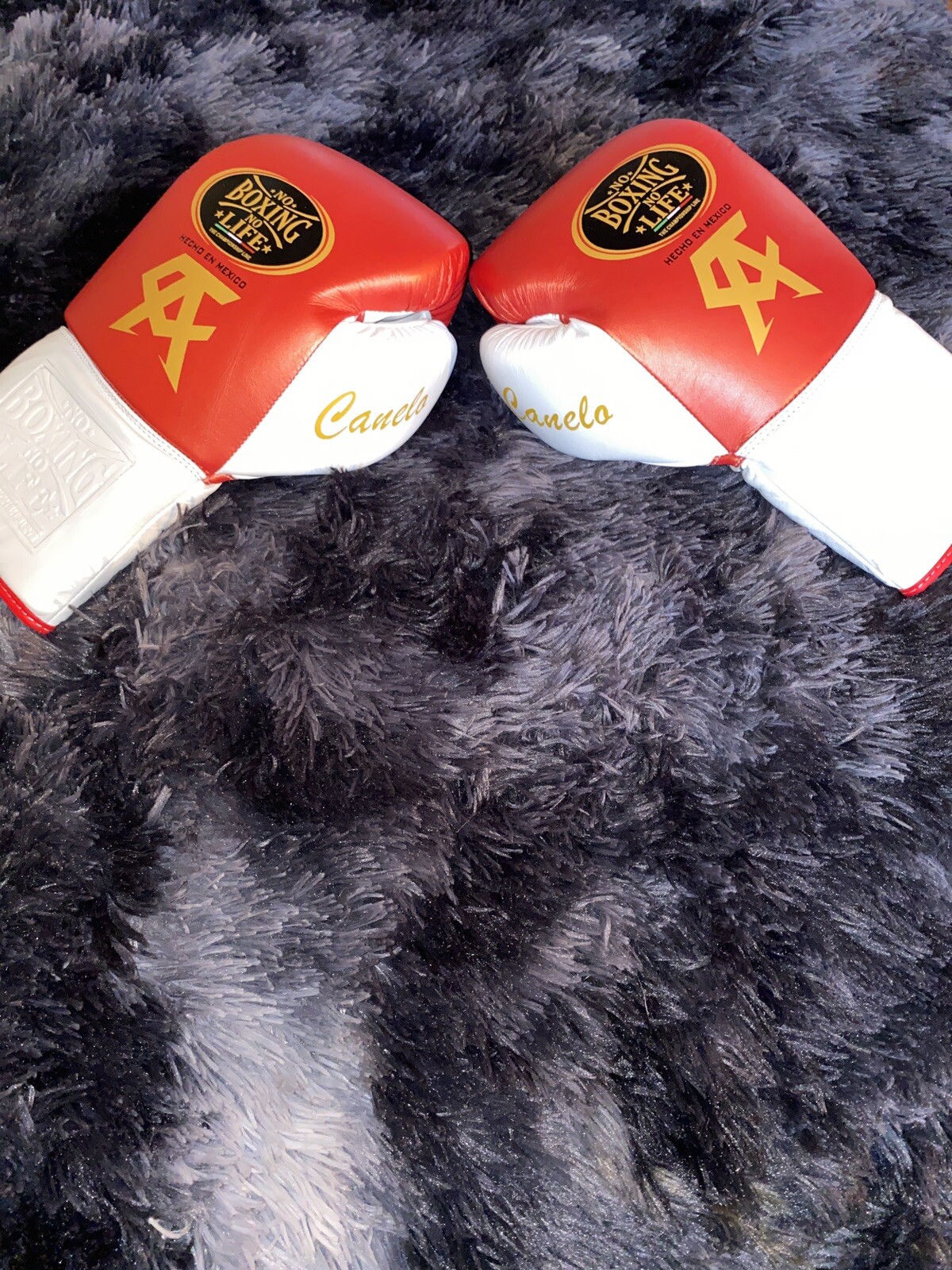 Canelo Boxing Gloves 16 oz (No Boxing No Life) | eBay