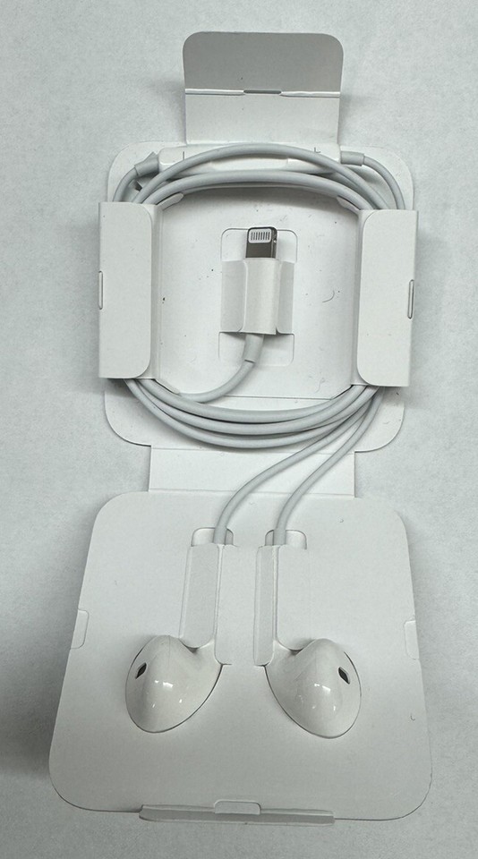 Apple Earpods OEM - iPhone 14 13 12 11 Lightning Cable Earbud ...