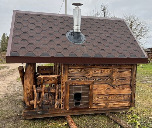Saunahaus - Gartensauna - Pavillon Sauna. Urig und Einzigartig. | eBay.de