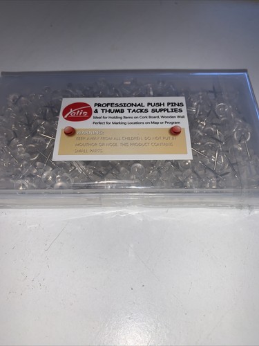 Push Pins Thumb Tacks Qty: 200 New In Package | eBay