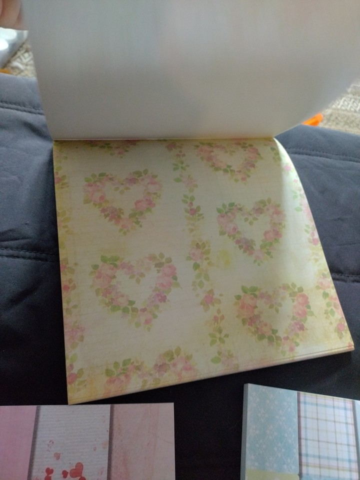 Lily Of The Valley Raspberry Road 8" Paper Pads X 3 150gsm | eBay UK