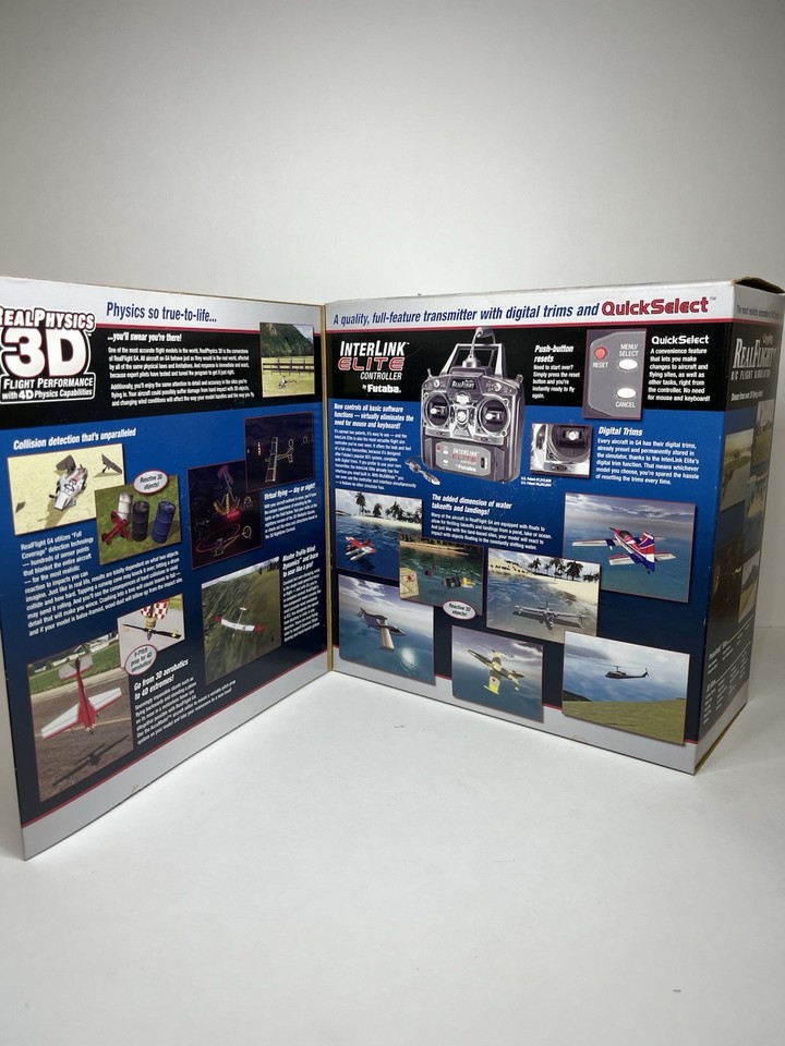 Futaba Great Planes RC Real Flight G4 Simulator InterLink Elite ...