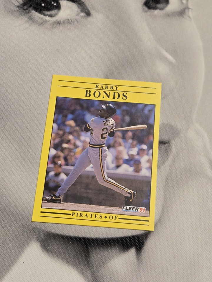 *ULTRA RARE 1991 Fleer Barry Bonds ERROR Card* 🔥 | eBay