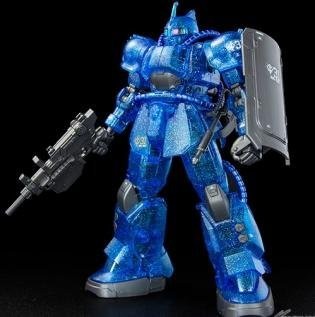 HG1/144 Gundam Gouf Ramba Ral Custom Theater Limited Clear Ver. THE ...