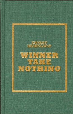 Winner Take Nothing Hardcover Ernest Hemingway 9780891906643| eBay
